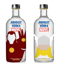 Marvel Absolut Vodka Redesign Concept – Fubiz Media
