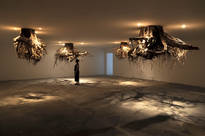 Real Tree Roots Chandeliers Installation – Fubiz Media