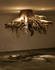 Real Tree Roots Chandeliers Installation – Fubiz Media