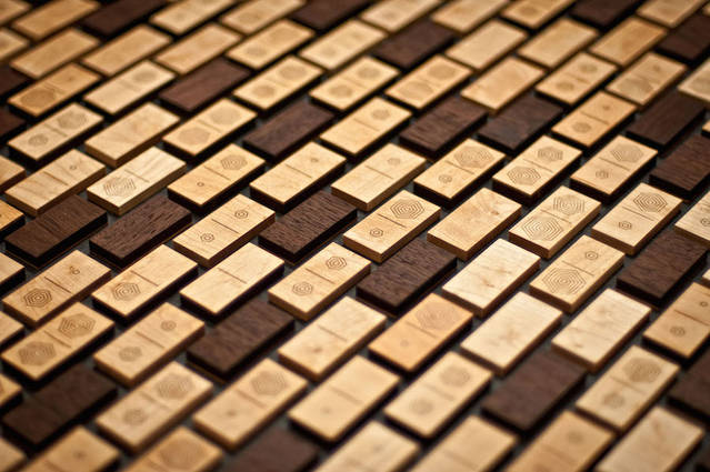 Wooden Domino Set With Hexagonal Shapes – Fubiz Media
