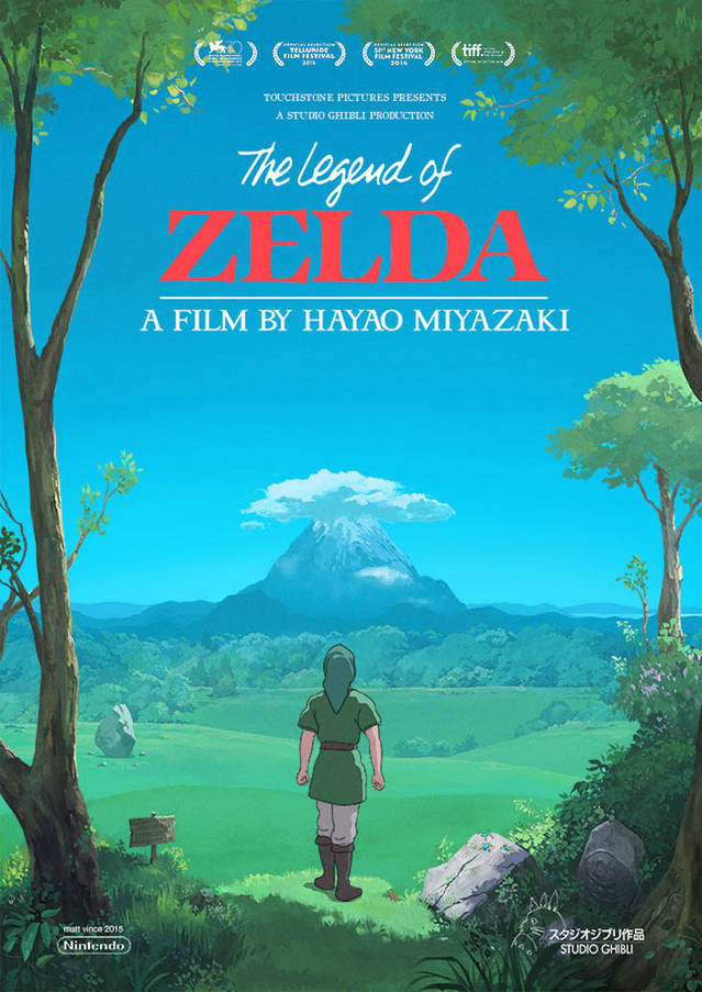 The Legend of Zelda in the Studio Ghibli Style – Fubiz Media