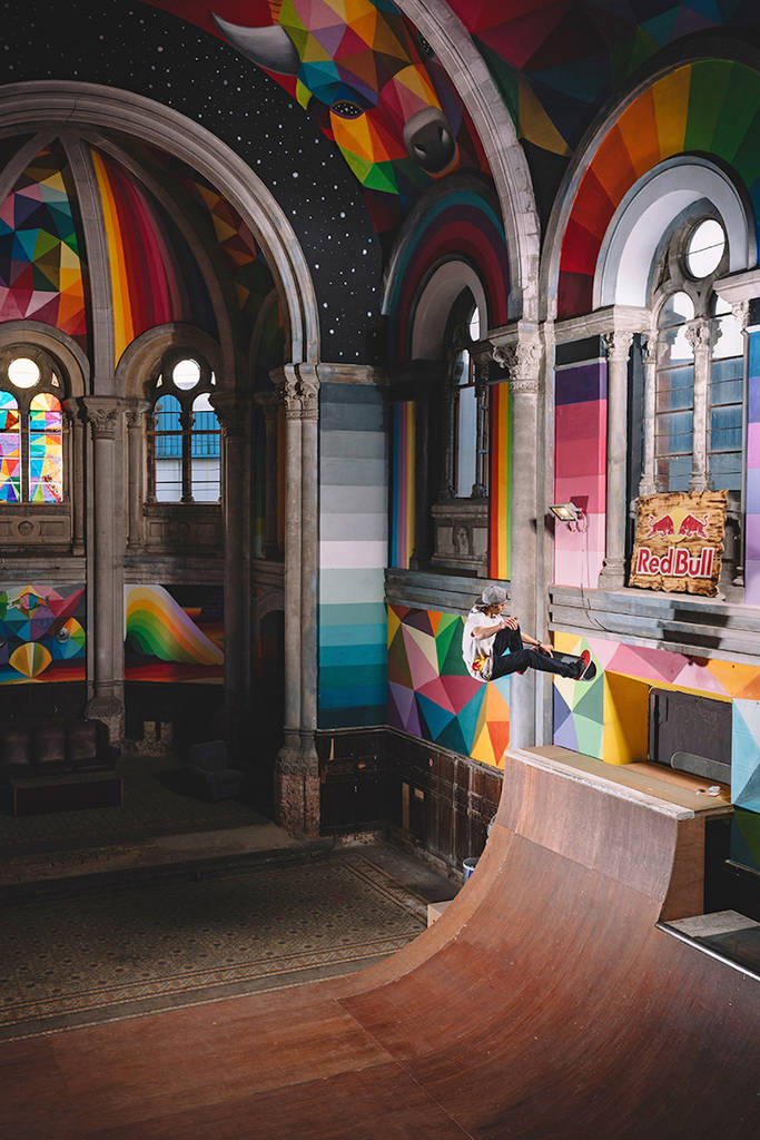 Turning a Church into a Colorful Skatepark – Fubiz Media