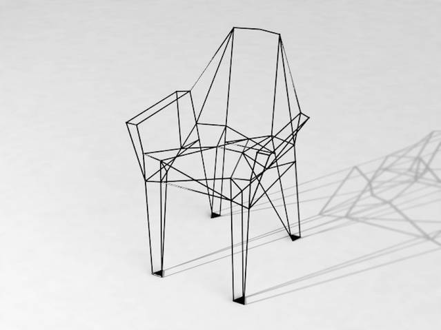 Stunning Geometrical Chair – Fubiz Media