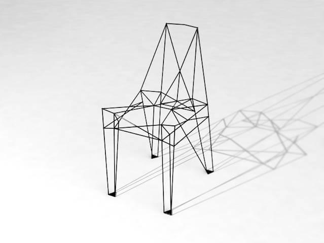 Stunning Geometrical Chair – Fubiz Media