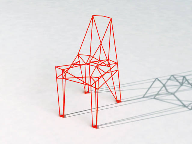 Stunning Geometrical Chair – Fubiz Media