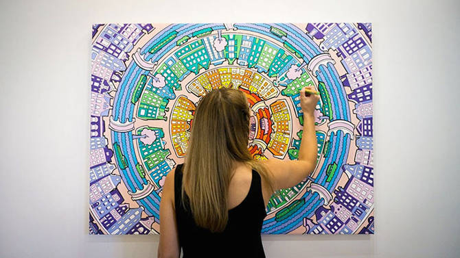 Color In Your Own Wall Art by Fancy Features – Fubiz Media