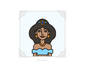Flat Disney Characters Portraits – Fubiz Media