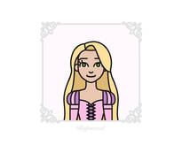 Flat Disney Characters Portraits – Fubiz Media