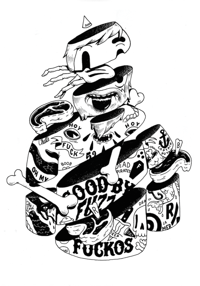 McBess Black & White Illustrations – Fubiz Media