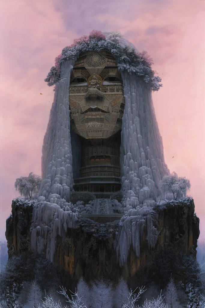Portraits of Chinese Rockstars Turned into Monumental Temples – Fubiz Media