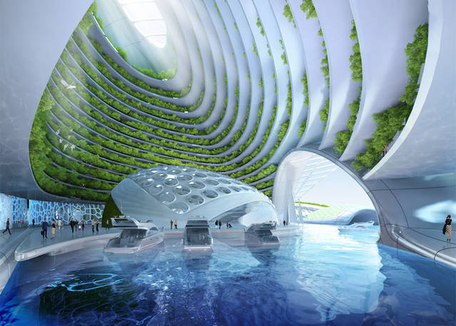 Clever Underwater Eco Village Plans – Fubiz Media