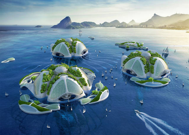 Clever Underwater Eco Village Plans – Fubiz Media