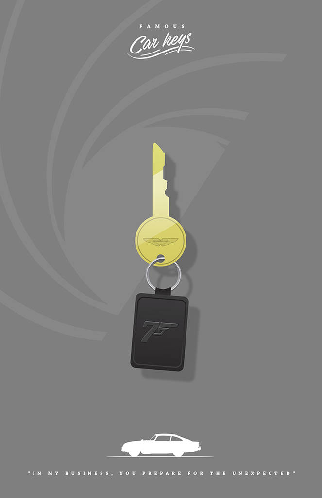 Famous Car Keys Related to Pop Culture Movies – Fubiz Media