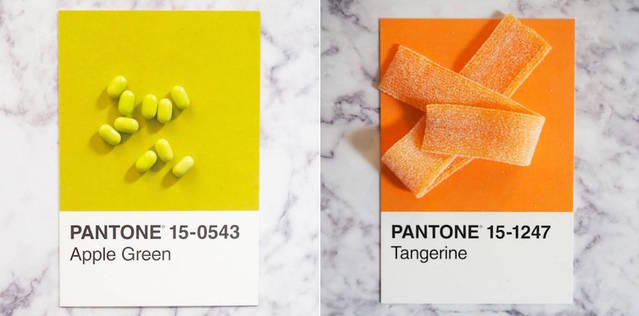 Colorful Candies matching with Pantone – Fubiz Media