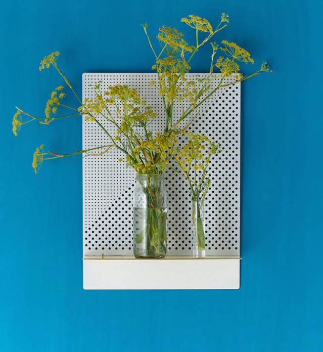 Stylish Perforated Wall Shelves – Fubiz Media