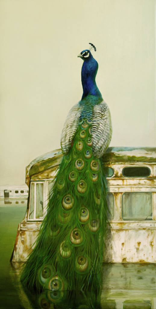 Animals Paintings in Post-Apocalyptic Environments – Fubiz Media