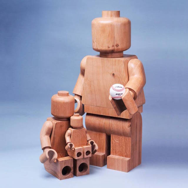 Beautiful Wooden Lego – Fubiz Media