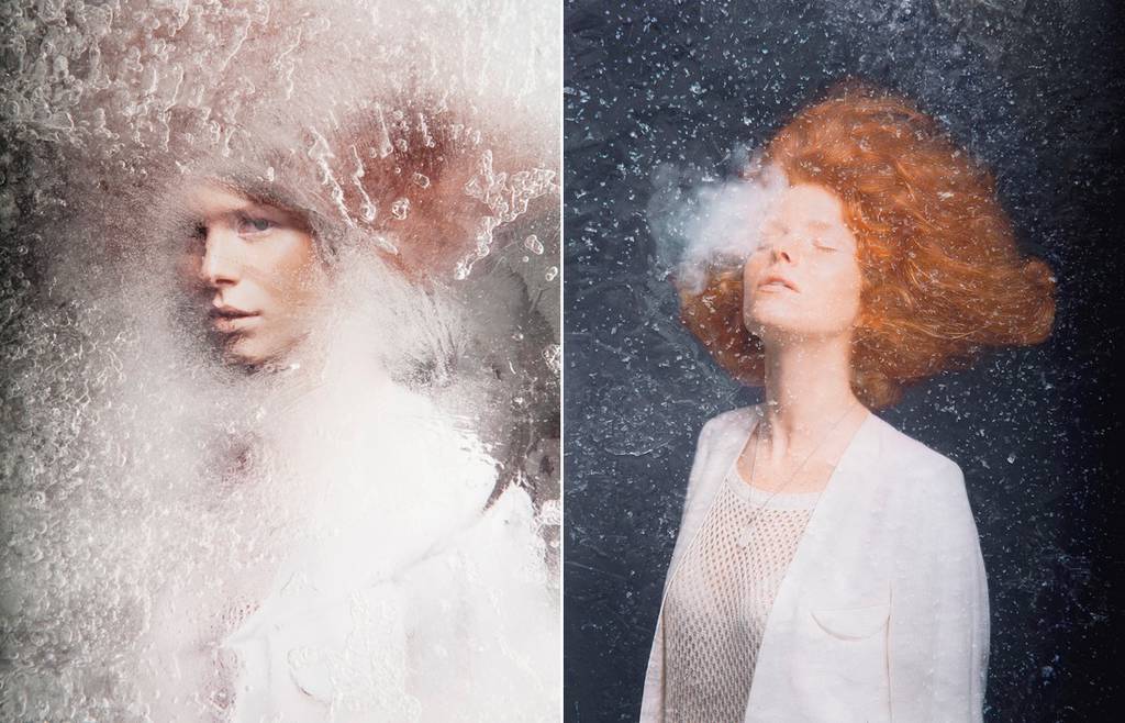 Frozen Woman Portraits by Isabelle Chapuis – Fubiz Media