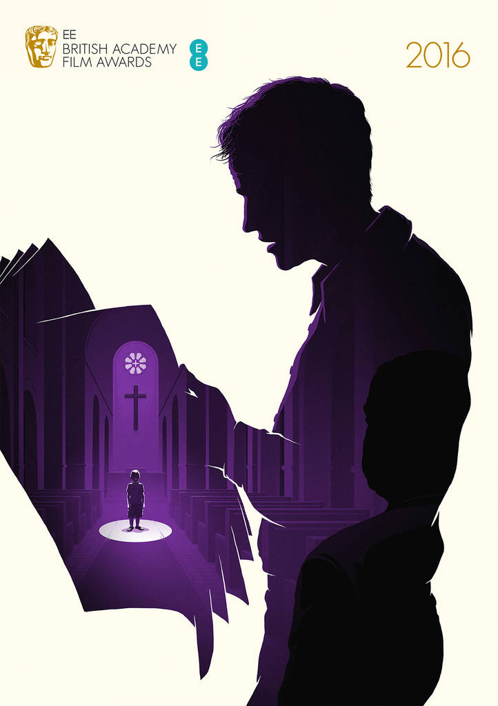 Illustrated Posters of BAFTA 2016’s Best Movies – Fubiz Media
