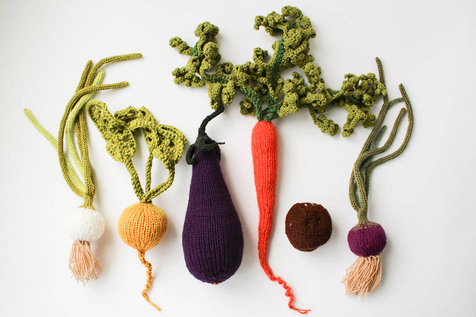 Knitted Fruits and Veggies – Fubiz Media