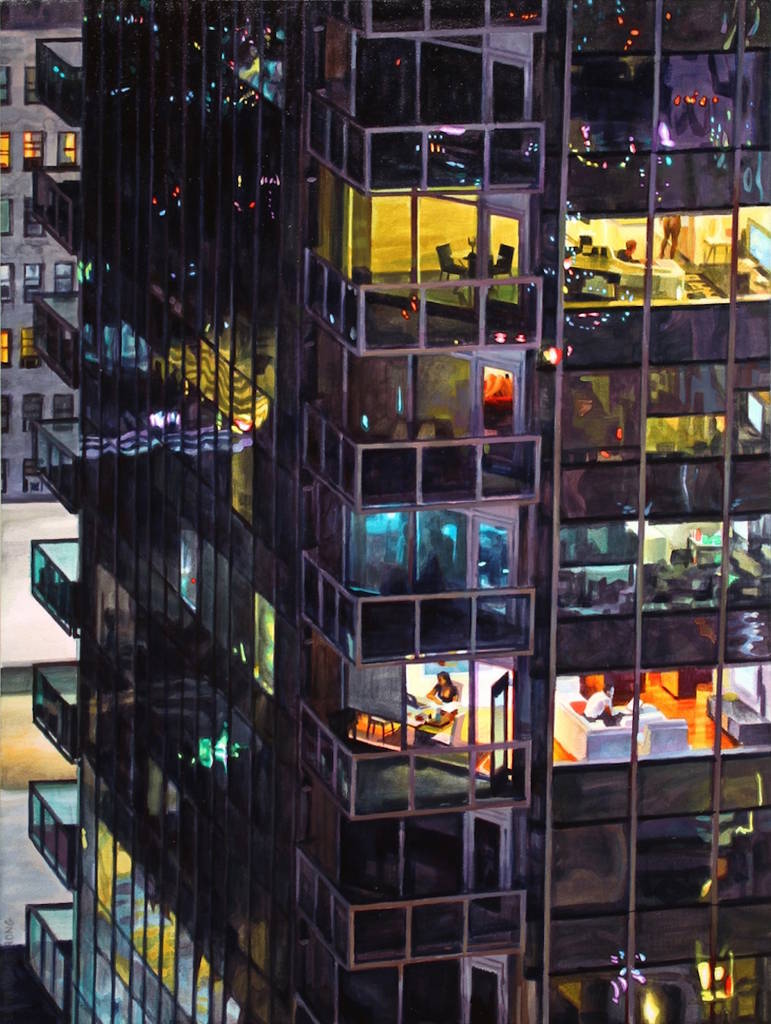 Delicate Paintings of Privacy Behind Windows – Fubiz Media