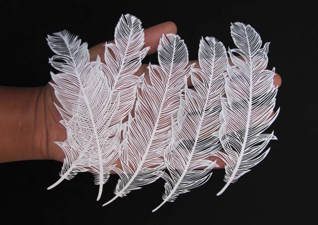 Stunning Paper Cut Art from One Sheet of Paper – Fubiz Media