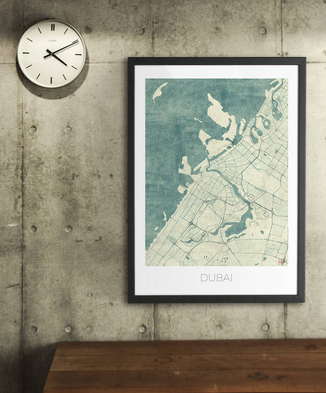 Stunning Vintage City Map Posters – Fubiz Media