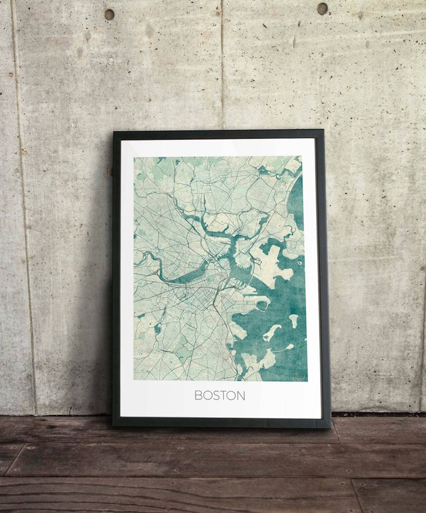 Stunning Vintage City Map Posters – Fubiz Media