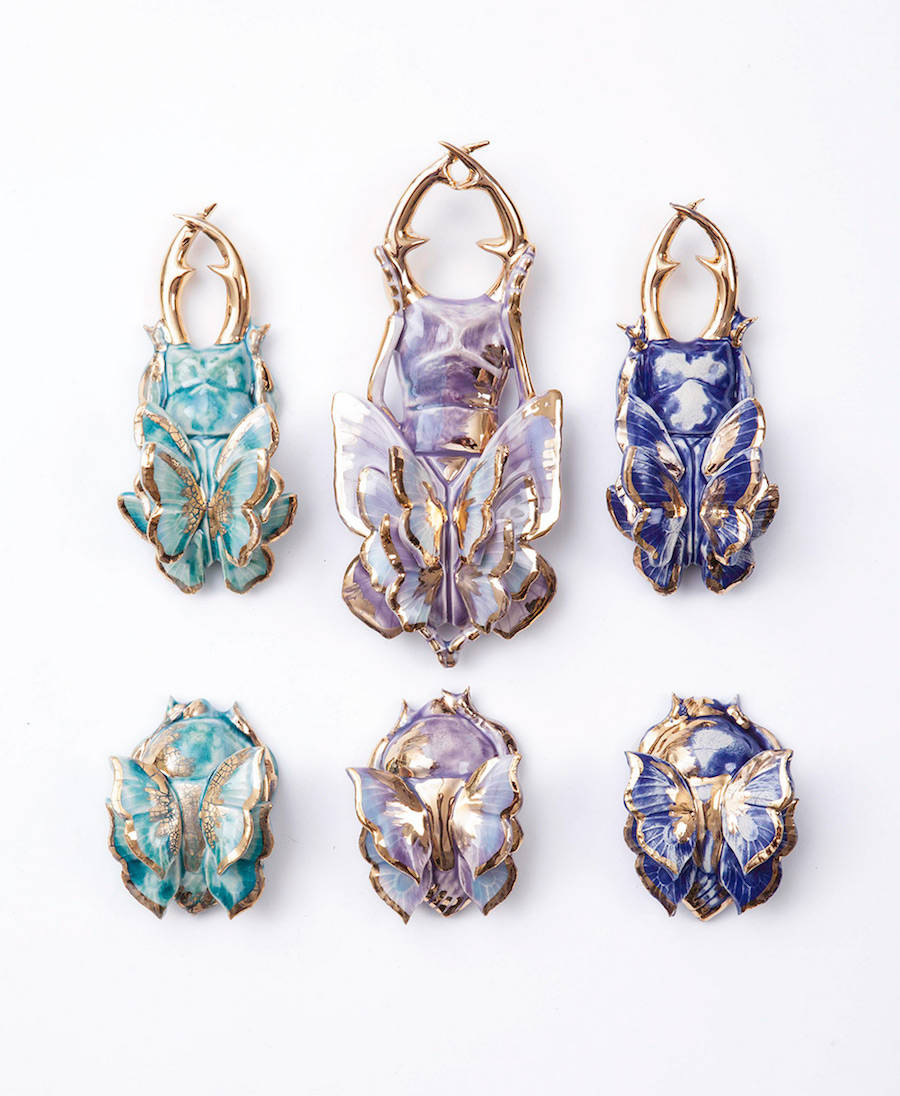 Swarms of Ceramic Beetles on Gallery Walls – Fubiz Media