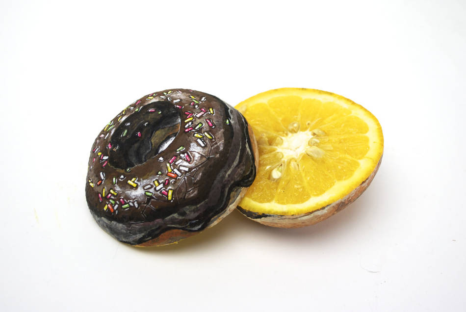 Hand-Painted Food Disguised to Look like Another Food – Fubiz Media