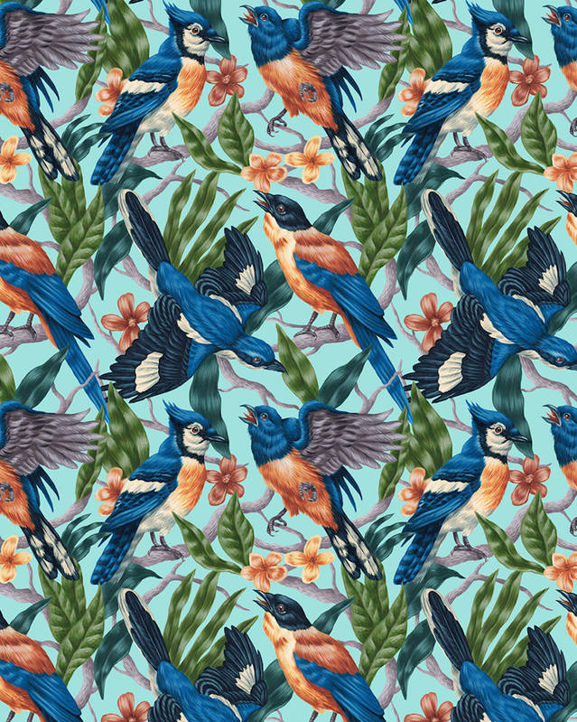 Hand-Painted Pattern Designs – Fubiz Media