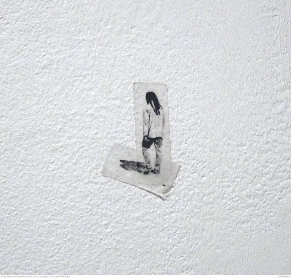 Marvelous Pencil Drawings on Transparent Adhesive Tape – Fubiz Media