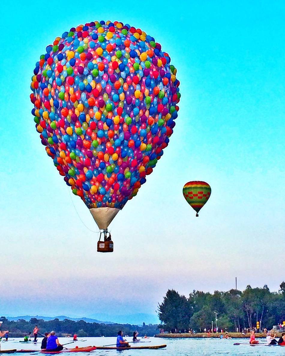 Up Movie Big Balloon In Real Life – Fubiz Media