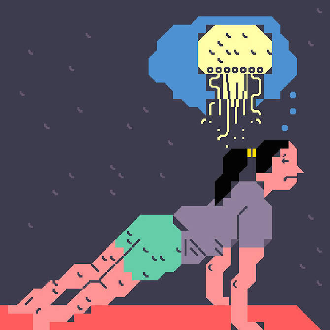 Funny 8-Bit Drawings Animated GIF by Ailadi – Fubiz Media