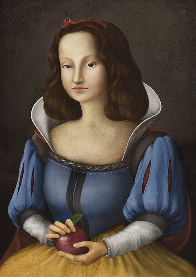 Disney Princesses Reimagined as Renaissance Icons – Fubiz Media