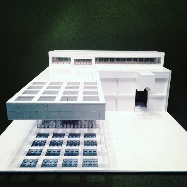 LEGO Brutalist Buildings Sculptures – Fubiz Media