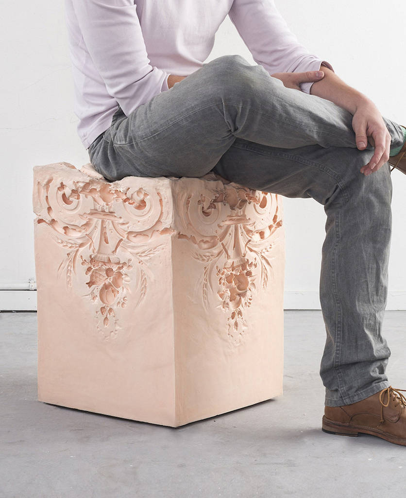 Beautiful Stools Inspired by Architectural Molding Ornaments – Fubiz Media