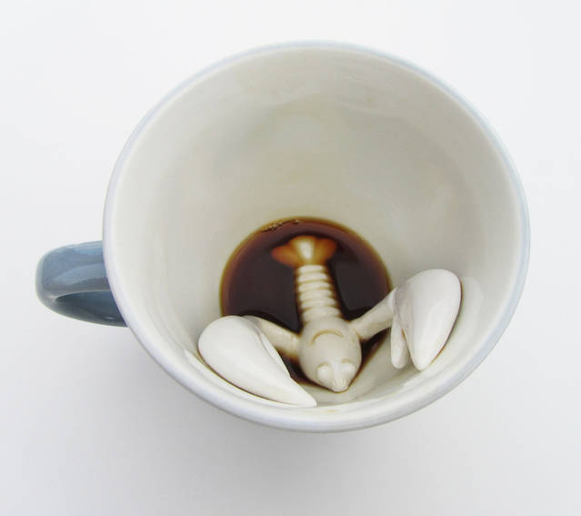 Funny Cups Revealing Hidden Creatures – Fubiz Media