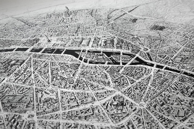 Hyper Detailed Pencil Drawing of Paris – Fubiz Media