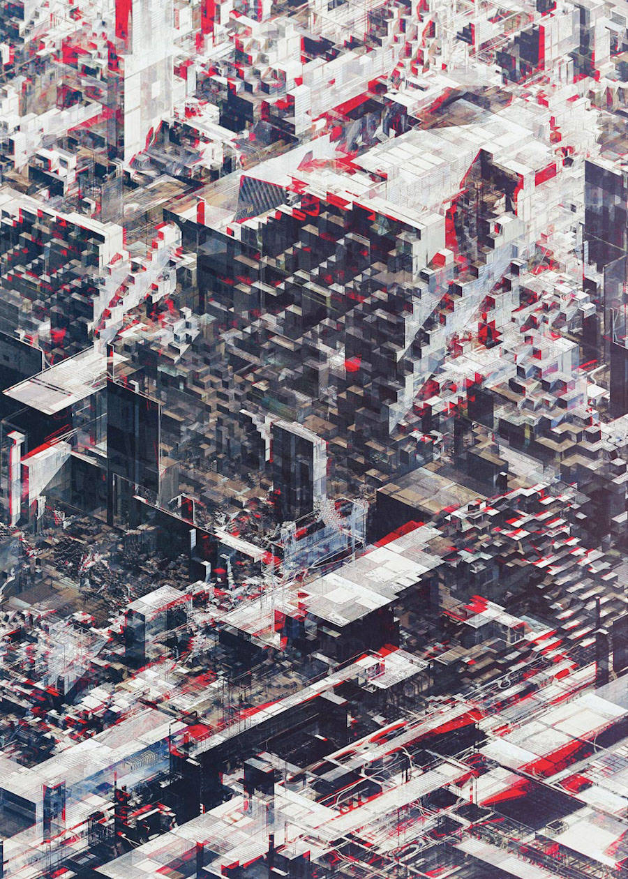 Pixelated City by Atelier Olschinsky – Fubiz Media