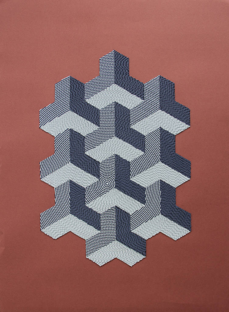 Thousands of Paper Strips Art – Fubiz Media