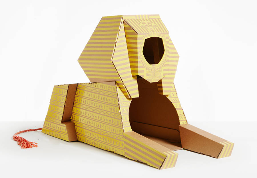 Cardboard Landmarks Cat Houses – Fubiz Media
