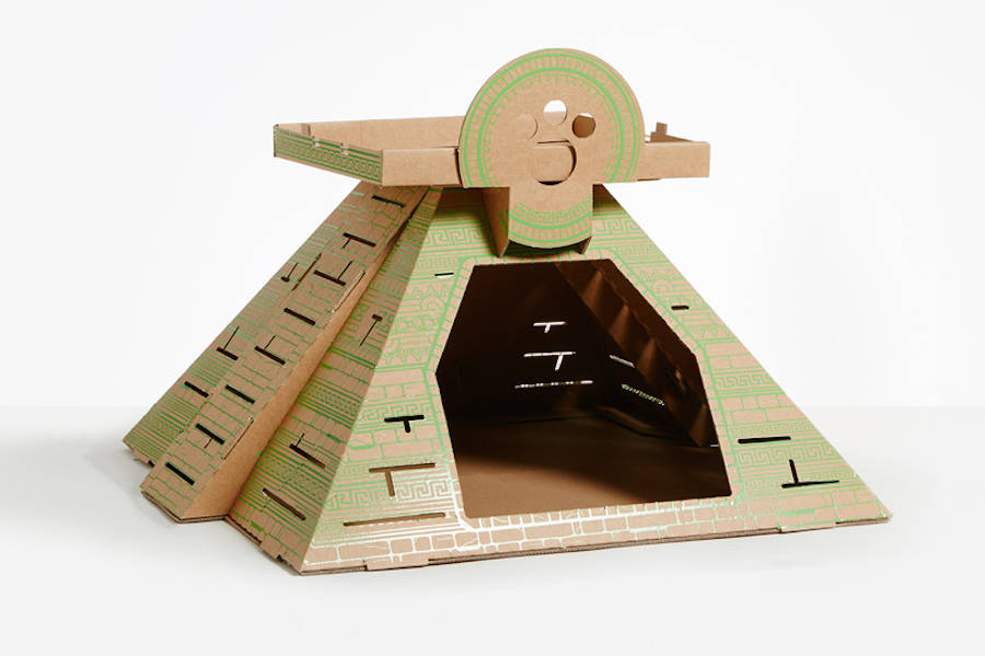 Cardboard Landmarks Cat Houses – Fubiz Media