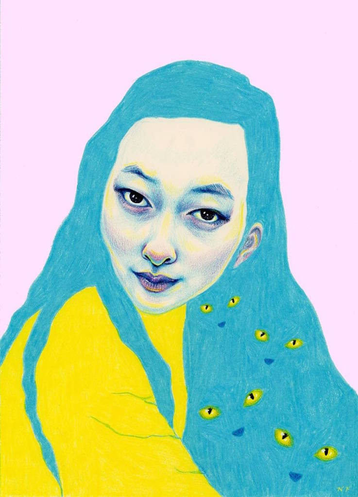 Hypnotic Aliens Pencil Illustrations – Fubiz Media