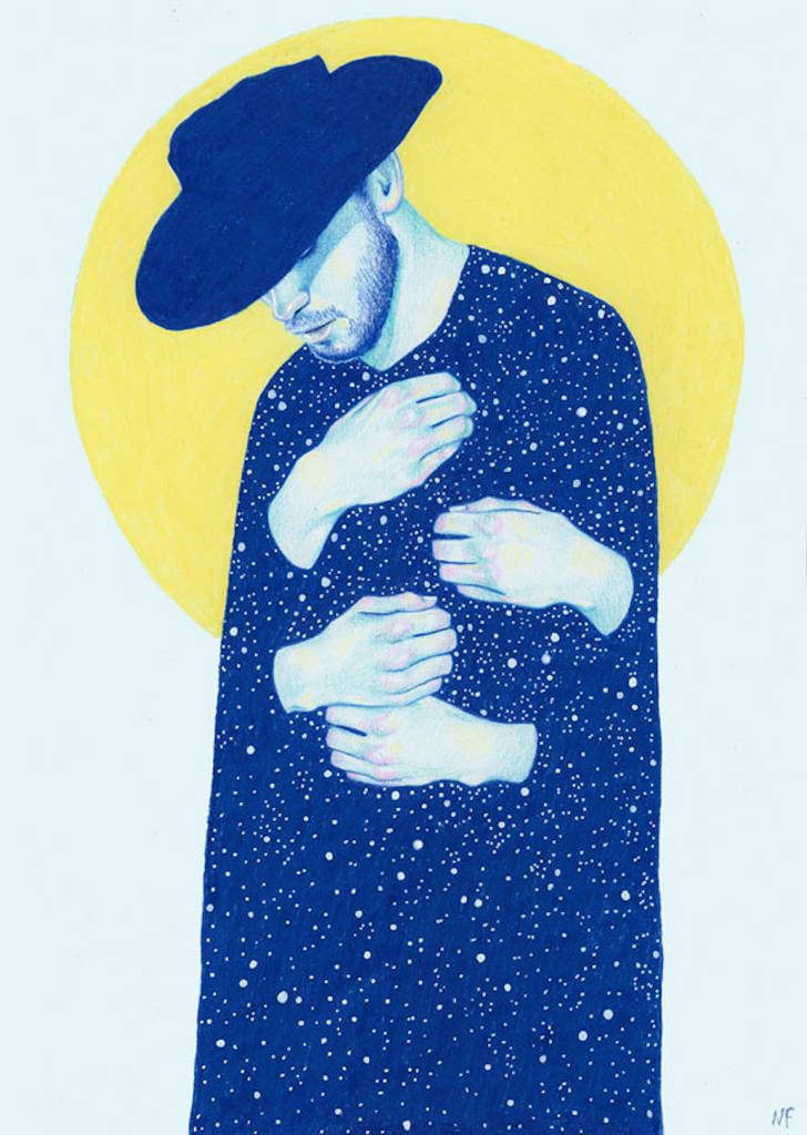 Hypnotic Aliens Pencil Illustrations – Fubiz Media