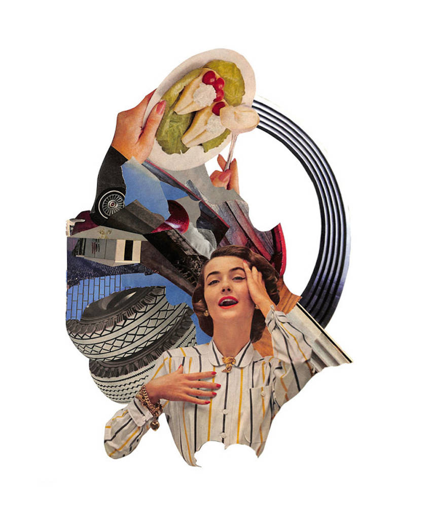 Oldschool Collages by Michael DeSutter – Fubiz Media