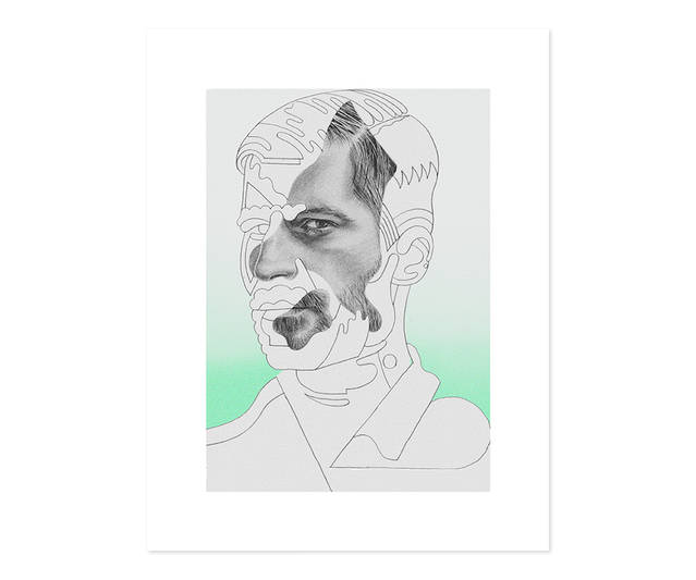 Stunning Half-Portraits & Celebrities Illustrations – Fubiz Media