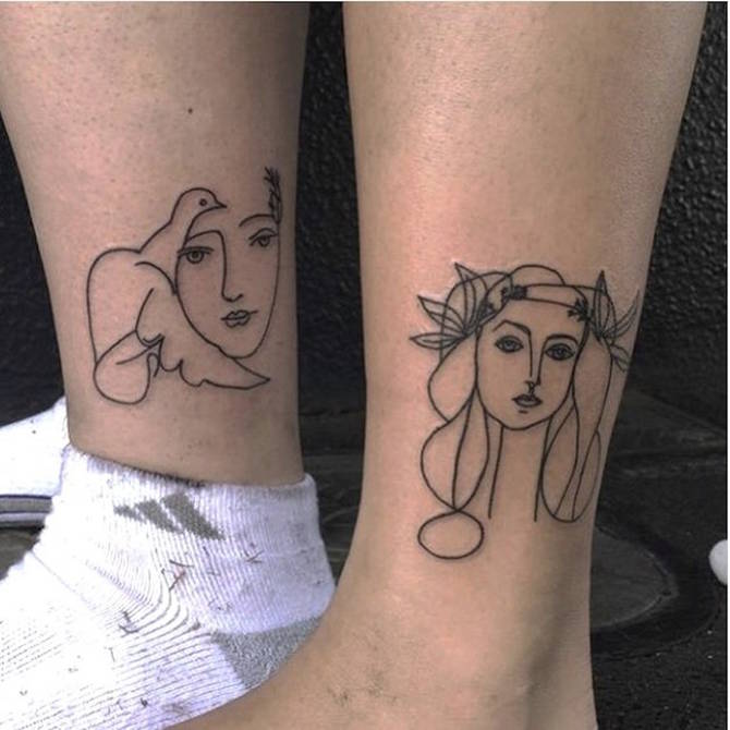 Great Tattoos inspired by Famous Artists – Fubiz Media