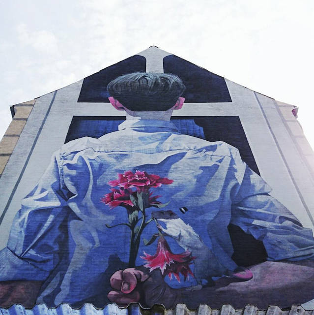Giant Comical Mural by BEZT in Denmark – Fubiz Media