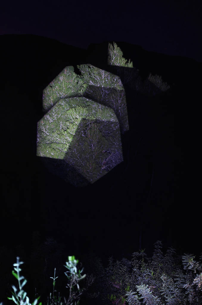 Natural Landscapes Illuminated with Geometric Shapes – Fubiz Media